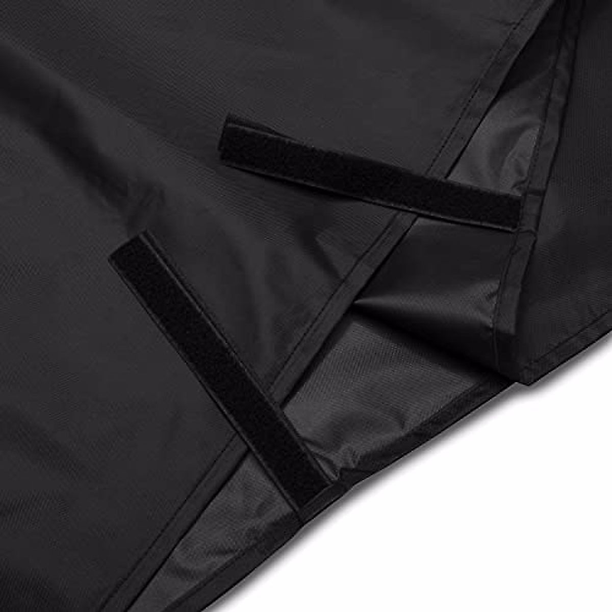 Miloah MILOAH Firewood Log Hoop Cover 40 Inch Heavy Duty Waterproof with Zipper and Straps Weather Resistant Round Storage Tarp Complete with Working Gloves