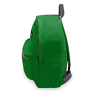 Everest Basic Backpack, Emerald Green, One Size
