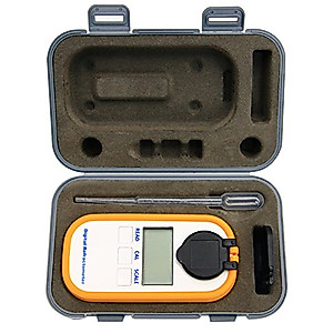 AMTAST Digital Coffee Densitometer Coffee Concentration Refractometer Sugar Drinks Density Coffee Brix TDS Meter AMR300