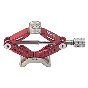 ShareGoo 1/10 RC Scale Jack Height Stands Adjustable Simulation Jack Tool Compatible with Traxxas TRX-4 Axial SCX10 Wraith Tamiya CC01 RC4WD D90 1/10 RC Crawler Car