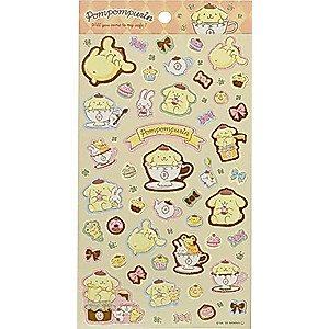Sanrio Pompompurin Pet Sticker Seal 1 Sheets 45 Pcs Decorative Scrapbooking Supplies Stationery (Tea Party) Sanrio Pompompurin Pet Sticker Seal 1 Sheets 45 Pcs Decorative Scrapbooking Supplies Stationery (Tea Party) Sanrio Pompompurin Pet Sticker Seal 1 S