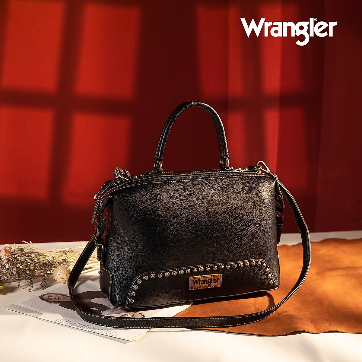 Wrangler Doctor Bag for Women Handbags WG80-S5110 BK