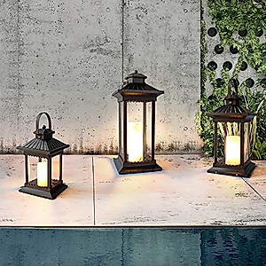 ZZYJYALG European Minimalist Modern Column Lamp Pillar Light Lawn Light Outdoor Waterproof Pillar Light Garden View Light Outdoor Street Post Light Home Villa Garden Light Street Lamp Lantern Floor La