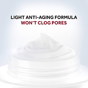 Pond's Anti-Wrinkle Face Cream Anti-Aging Moisturizer With Alpha Hydroxy Acid and Collagen 14.1 oz