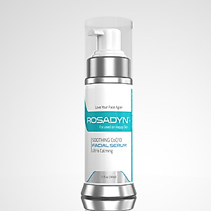 Rosadyn+ Serum for Facial Redness | for Sensitive Skin with Vitamin C and CoQ10 and Hyluronic Acid Anti-Aging, Hydrating, Gentle| Helps even out Complexion