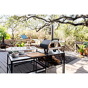 Offer - Save On Ooni Karu 16 Cover and Ooni 14" Perforated Peel with Ooni Karu 16 Mult-Fuel Pizza Oven – Cook in the Backyard and Beyond with this Outdoor Kitchen Pizza Making Oven Bundle