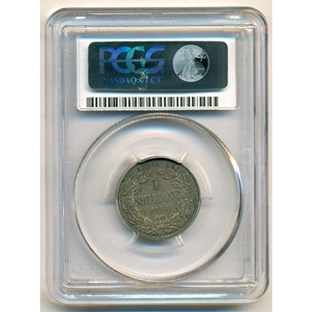 1896 ZA South Africa Silver Shilling XF40 PCGS Secure