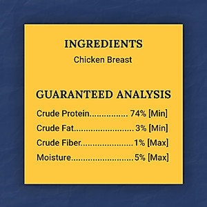 Ernie Els Premium Freeze Dried Chicken Treats for Dogs & Cats - Healthy, All-Natural Snacking, Training and Rewards, 2 Ounce (Pack of 2)
