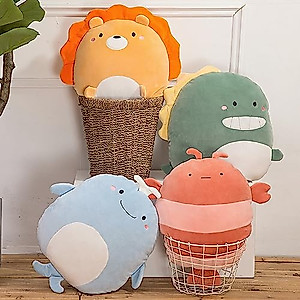 Penguin Plush Pillow, 8 inch Kawaii Penguin Stuffed Animal Toy Cute Penguin Plushie Animal Pillows Gifts for Boys and Girls