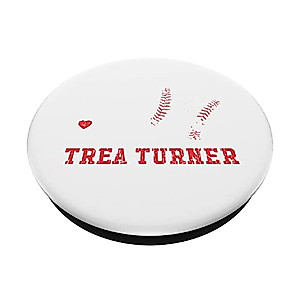 Who Cares I Love Trea Turner Trea Turner Los Angeles MLBPA PopSockets Swappable PopGrip