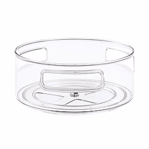 iDesign Cabinet/Kitchen Binz Turntable, Clear