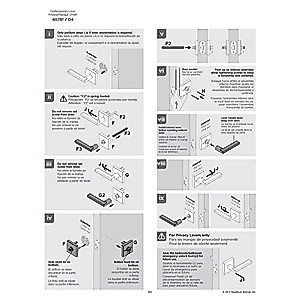 Weiser (by Kwikset) Halifax Lever, Square Rose, Privacy Function, Satin Nickel (US15)