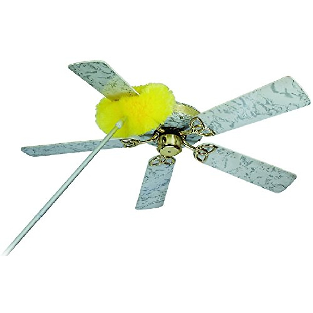 Estilo Ceiling Fan Duster - Long Ceiling Fan Cleaner Duster | Removable & Washable, Extendable up to 47” with Detachable Microfiber Head |Feather Dusters for Cleaning |Duster with Extension Pole