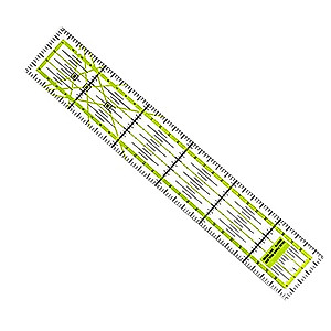 Phicus 3pcs /Set Acrylic Multi-Function Clothing Clear Ruler Sewing Patchwork Feet Tailor Yardstick Cloth Cutting Rulers - Sewing Tools & Accessory - - (Color: 1set)