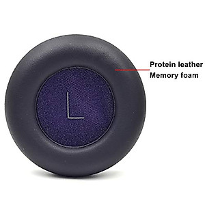Backbeat pro Earpads Cushions Replacement Compatible with Plantronics Backbeat pro Wireless Noise canceling Headset, Premium Protein Leather Softer Memory Foam Noise Canceling