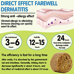 Allergy Relief Dog Chews - Allergy Relief Dog Treats w/Omega 3 + Pumpkin + Enzymes - Itchy Skin Relief for Dogs - Anti Itch Support & Hot Spots - Skin & Coat Health for Dogs