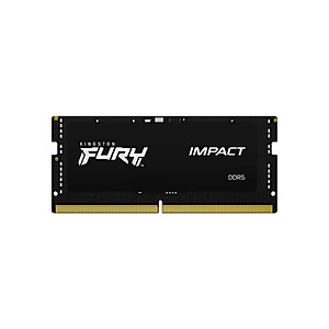 Kingston FURY Impact 64GB (2x32GB) 5600MT/s DDR5 CL40 Laptop Memory Kit of 2 | Lower Power Comsumption | Intel XMP 3.0 | Plug N Play | KF556S40IBK2-64