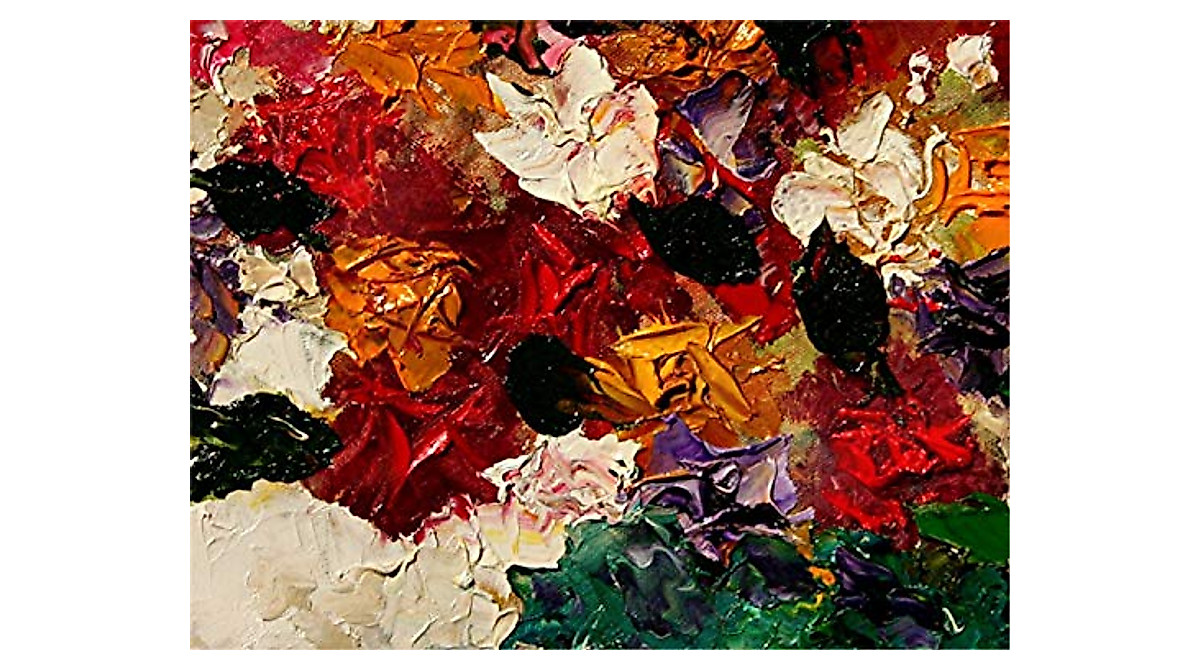 Andre Dluhos: Renowned Rose Still Life Oil Painting Art