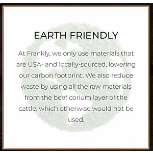 Frankly Pet Original Beef Chew - Peanut Butter Flavored Chips - Collagen Packed, Ingredients Sourced and Manufactured in The U.S.A. - 16 Oz Bag