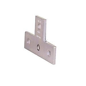 Genuine Unistrut P1031-EG 4 Hole "T" Shaped Connector Bracket for All 1-5/8" Strut Channel