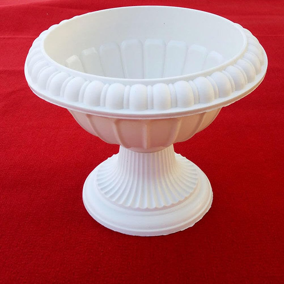 YARNOW Garden Urns Urn Planter 4pcs Vintage Style Flower Pot Classic Pillar Flower Pot Greek Column Statue Garden Urn Tall Roman Pillar Flowerpot for Wedding Patio Yard Pathway Garden