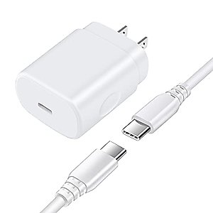Fast Charger Block for Samsung Galaxy A13 5G A12 S22 Ultra 5G/S22 Plus/S21 Ultra/S21/S21 FE/S20 Ultra A03s A32 A11 A51 A52; 25W Samsung Phone Fast Charger C Type +60W C Charger Cable Fast Charging