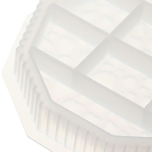 Uniquer Resin Tray Molds,Rolling Tray Molds for Jewelry Tray Resin Molds, Resin Casting Molds for DIY Jewelry Fruit Snack Plate