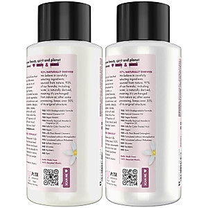 Love Beauty And Planet Planet Shampoo and Conditioner, Vegan Keratin & Sun-Kissed Mandarin - Sulfate-Free Shampoo & Conditioner, Clarifying, Hydrating, Shiny Hair Products, Scented, 13.5 Oz