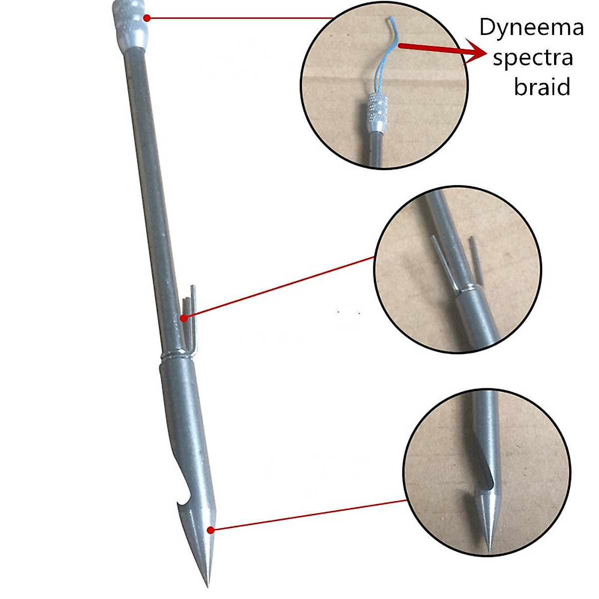 Toasis Fishing Darts Slingshot Fishing Arrow Bolts Pack of 10