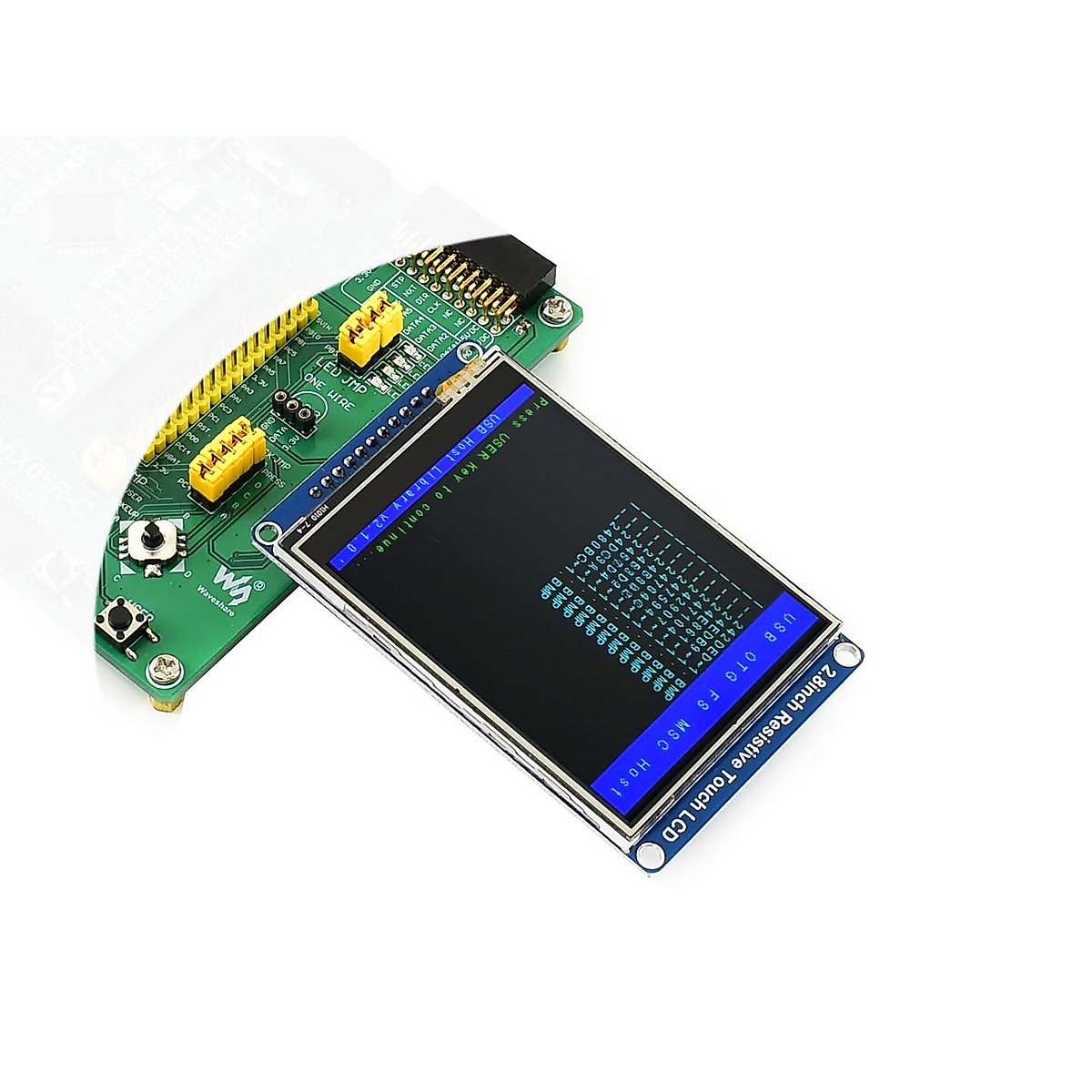 Waveshare 2.8inch 320×240 Pixels IPS LCD with 4-Wire Resistive Touch Screen SPI Communication Interface