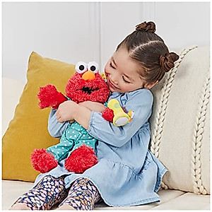 GUND Sesame Street Official Bedtime Elmo Muppet Plush, Premium Glow-in-The-Dark Plush Toy for Ages 1 & Up, Red, 12”