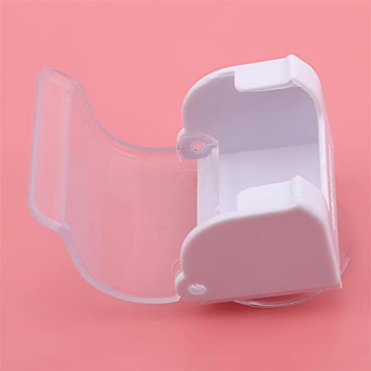 Dollandd Shaving Razor Holder Hanging Storage Rack Bathroom Accessories,White