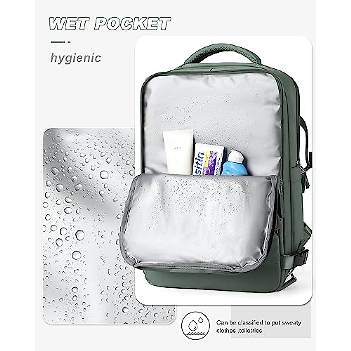 Travel Backpack For Women Men Airline Approved Carry On Bags For Airplanes Gym Bag With Shoe Compartment Backpack For Traveling On Airplane Waterproof Laptop Backpack College Travel Essentials
