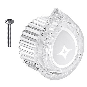 ZephyrJazz Replacement Knob Handle Kit Compatible with 100710 Shower Handle, Shower Knob Replacement for Single Handle Bathroom Faucet Tub Shower Handle