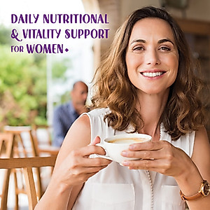 Bluebonnet Nutrition Ladies’ ONE 40+ Whole Food-Bed Multiple, Women Multivitamin for Women 40+, Soy-Free, Non-GMO, Gluten Free, 30 Vegetable Capsules, 30 Servings