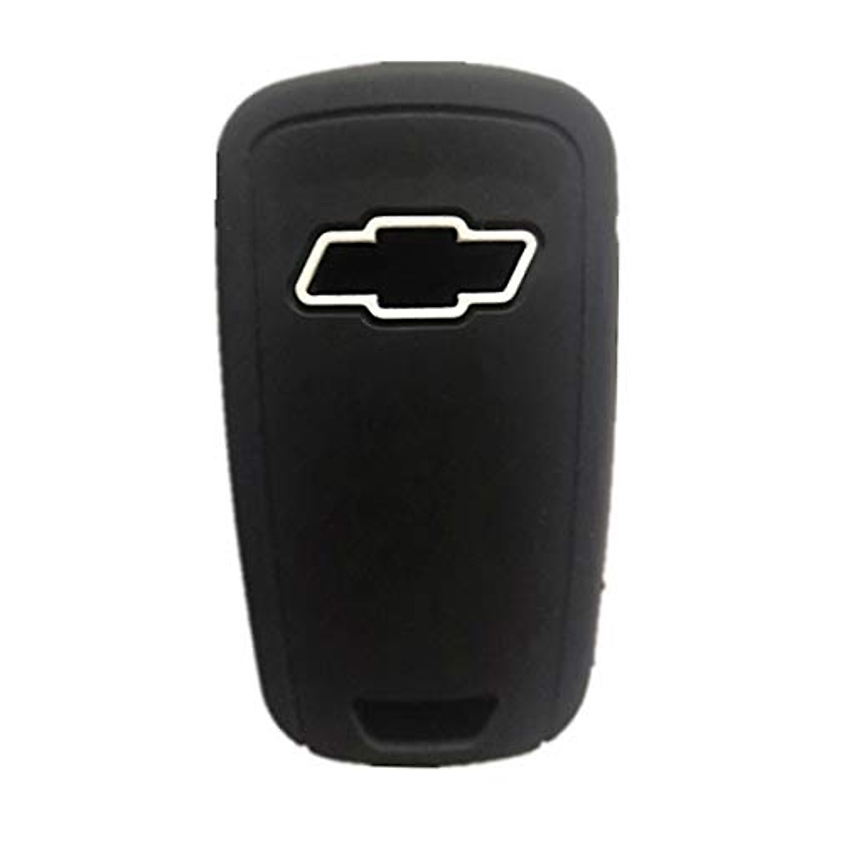 KAWIHEN Silicone Key Fob Cover Compatible with Chevrolet Chevy Cruze Equinox Impala Malibu Sonic Spark Volt Camaro 4 Buttons Key Fob Case Cover OHT01060512 KR55WK50073