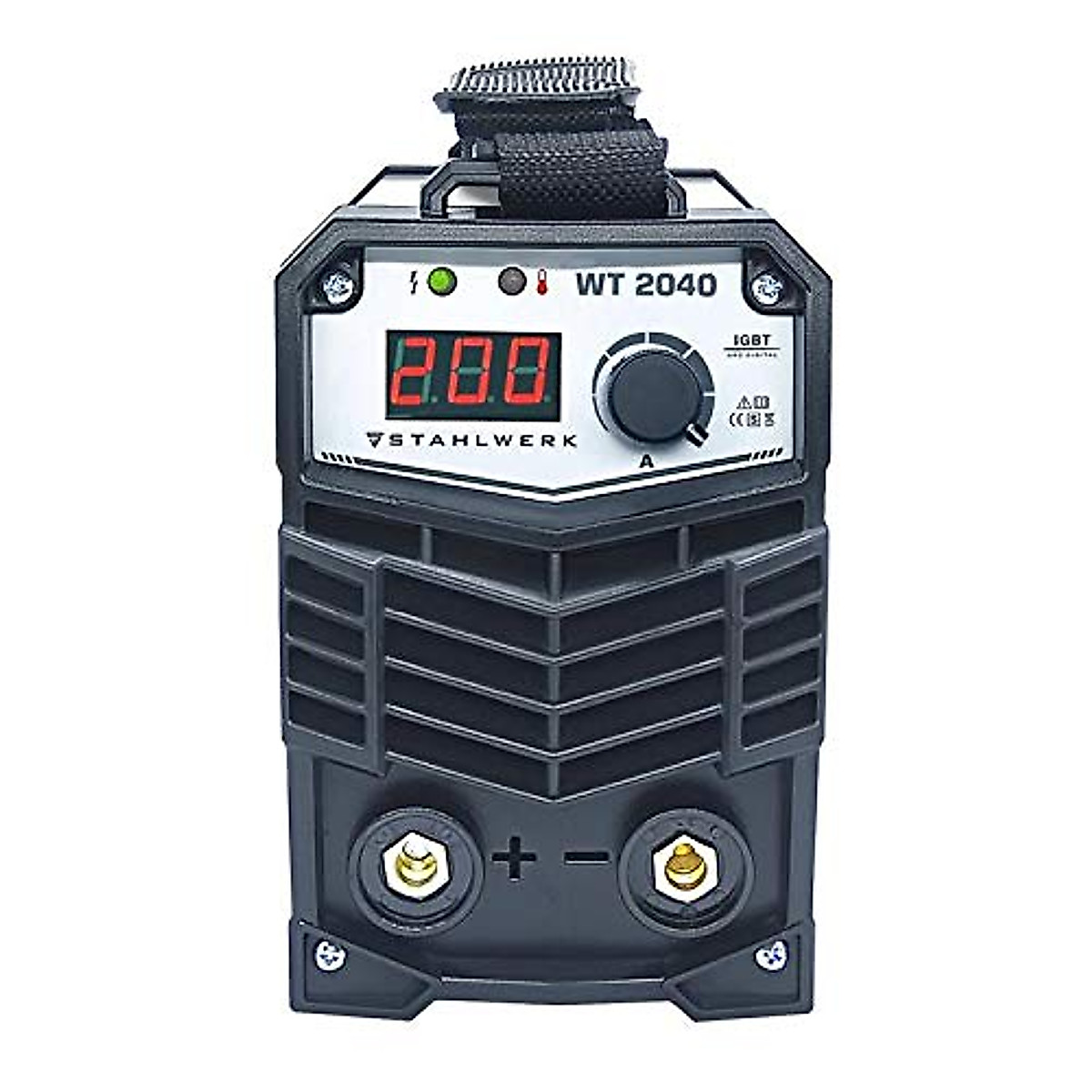 ARC Welder 165A Inverter MMA Welder Machine 110/220V IGBT Digital Display Hot Start Portable Stick Welding Machine with Electrode Holder, Earth Clamp and Cable Adapter