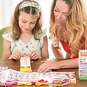 PREPOP Friendship Bracelet String Making Kits - Popular Toys for 7 8 9 10 11 12+ Year Old Girls, DIY Arts and Crafts Bracelets Maker Activities Supplies, Best Birthday Gifts Ideas Age 6-12 yr Girl