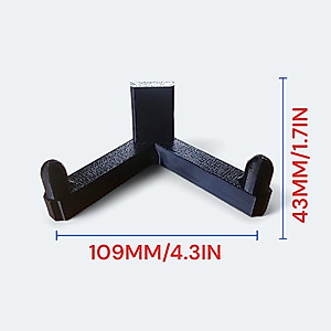 Generic Tool Hook Compatible with Suncast/Craftsman Accessories for Resin Storage Shed, Black