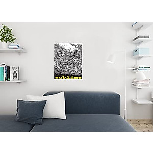 Pyramid America Sublime Cartoon Long Beach California Beach Party Music Concert Cool Wall Decor Art Print Poster 24x36