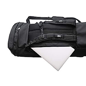 GoRide Elite Electric Longboard Skateboard Backpack Bag Carrier with Laptop Holder (Black)