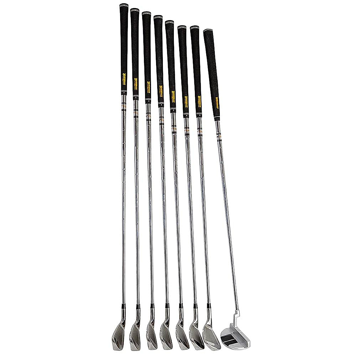 Mustang Mk7 Golf Complete Golf Set (Driver, Fairway, Hybrid, Irons 5-9, PW, SW, Putter & Bag) [Hand:Right][Flex:Regular][Length:+1 Inch]