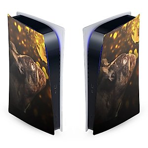 Head Case Designs Officially Licensed Klaudia Senator Butterfly French Bulldog Vinyl Faceplate Sticker Gaming Skin Decal Cover Compatible With Sony PlayStation 5 PS5 Digital Edition Console