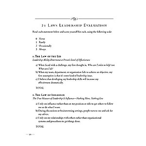 The 21 Irrefutable Laws of Leadership Workbook: Revised & Updated