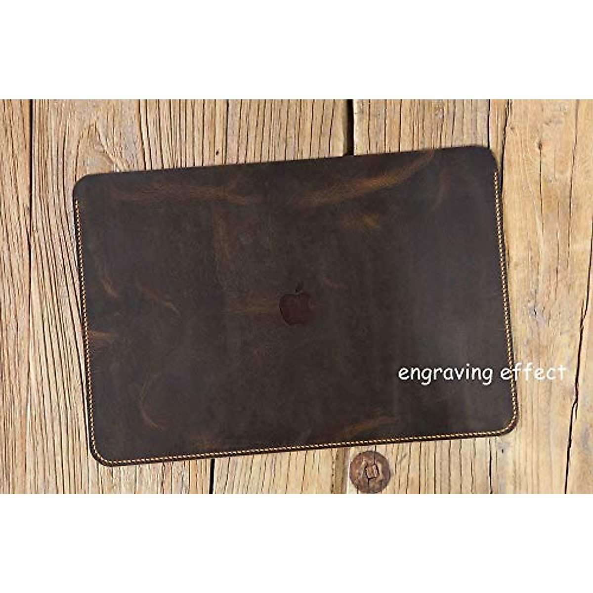 Handmade leather new macbook pro sleeve case for 13 14 15 16 inch macbook/vintage distressed leather macbook air 13 11 sleeve case MACX05S