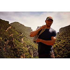 Fjallraven 1960 Logo Langtradarkeps Hat - Buckwheat Brown Small/Medium