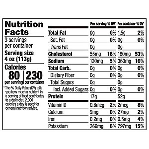 Amazon Fresh Brand, Wild Caught Pacific Cod Skinless Fillet Portions, 12 Oz, Sustainably Sourced (Previously Frozen)