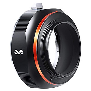 K&F Concept Lens Mount Adapter for Canon EF EF-S Lens to Sony Alpha E NEX Mount Mirrorless Cameras, Manual Focus Lens Adapter with Matting Varnish Design, Not Auto-Focus
