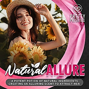 Pretty Privates Pheromone Perfume for Women - Premium Pheromones to Attract Men - Captivating, Sultry Scent Keeps Men Interested - 0.34oz