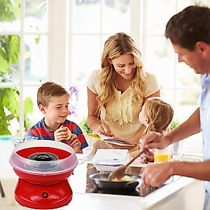 Candy Floss Machine, Premium Retro Cotton Candy Floss Maker Portable Cotton Sugar Machine Girl Boy Christmas Gift Marshmallow Machine 500w,Purple